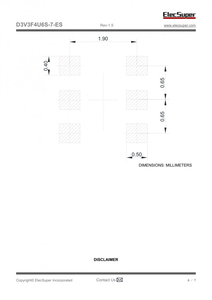 D3V3F4U6S-7-ES datasheet page 6