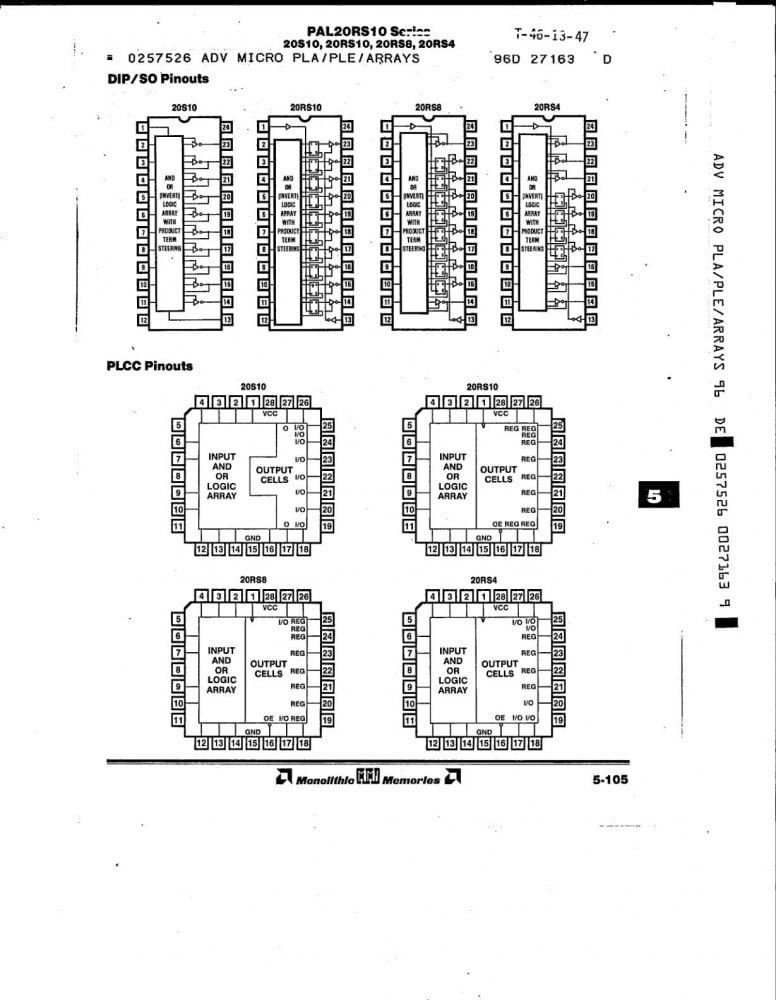PAL20RS10 series datasheet page 3