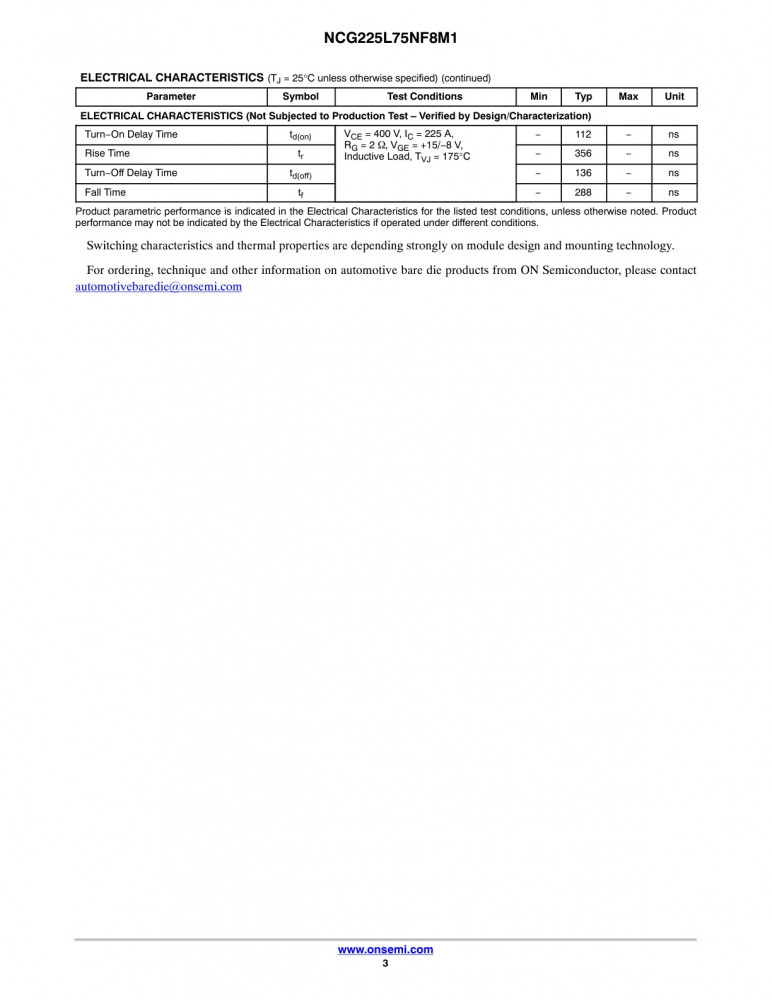NCG225L75NF8M1 technical document page 3