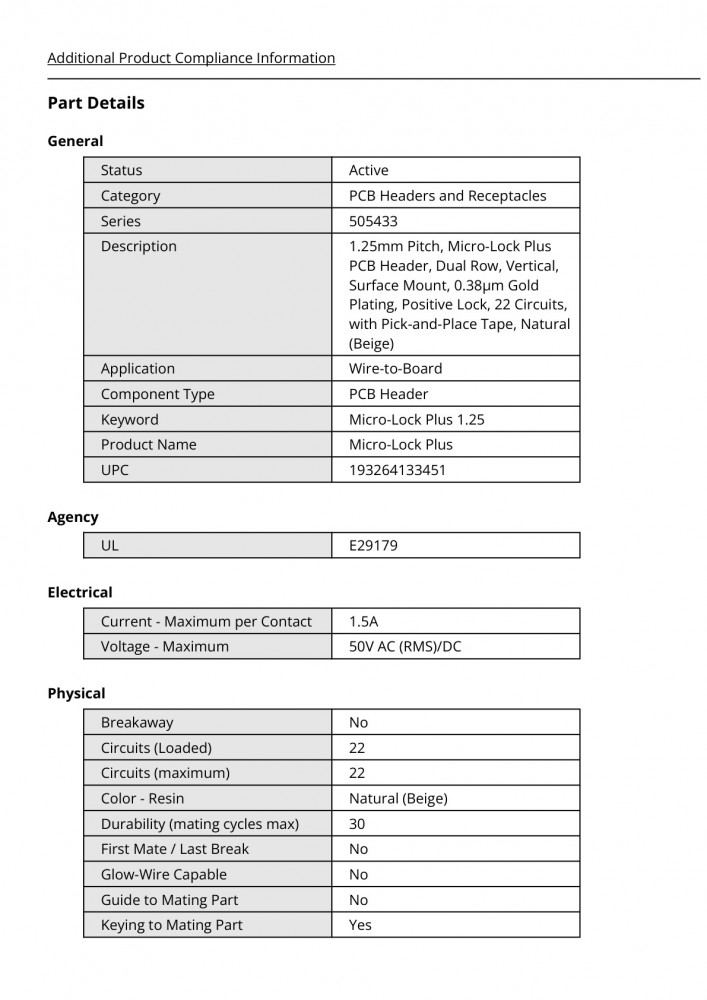 Product document image, page 2