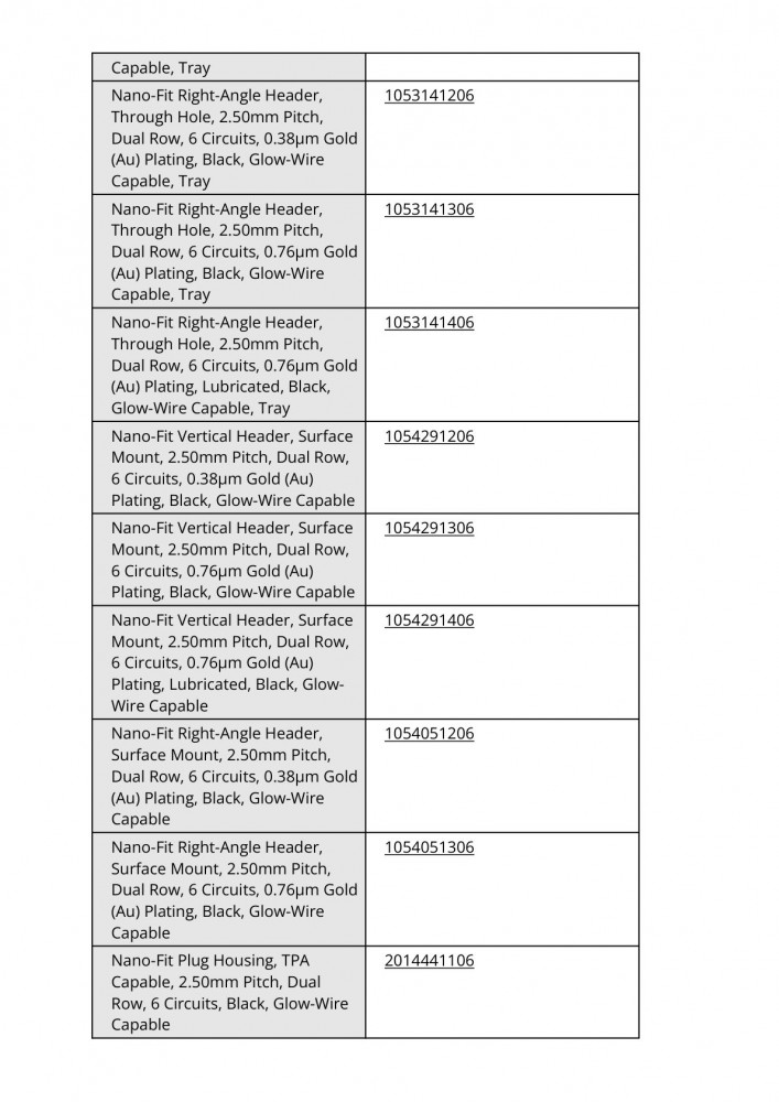 MOLEX 451300610 technical document image, page 4