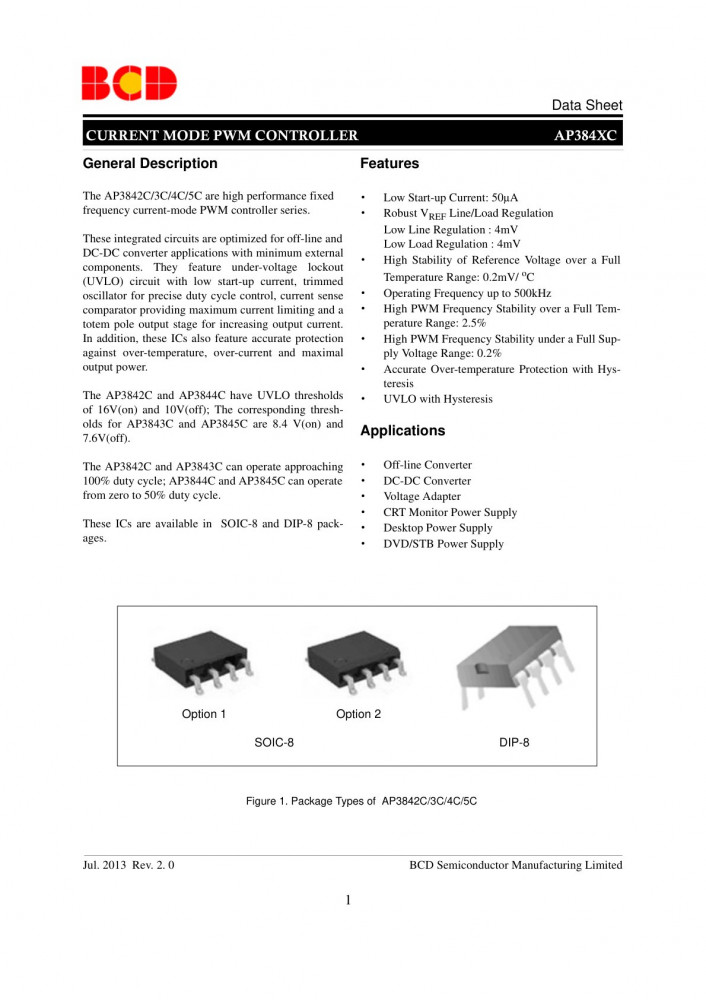 AP3844CMTR-E1 datasheet page 1