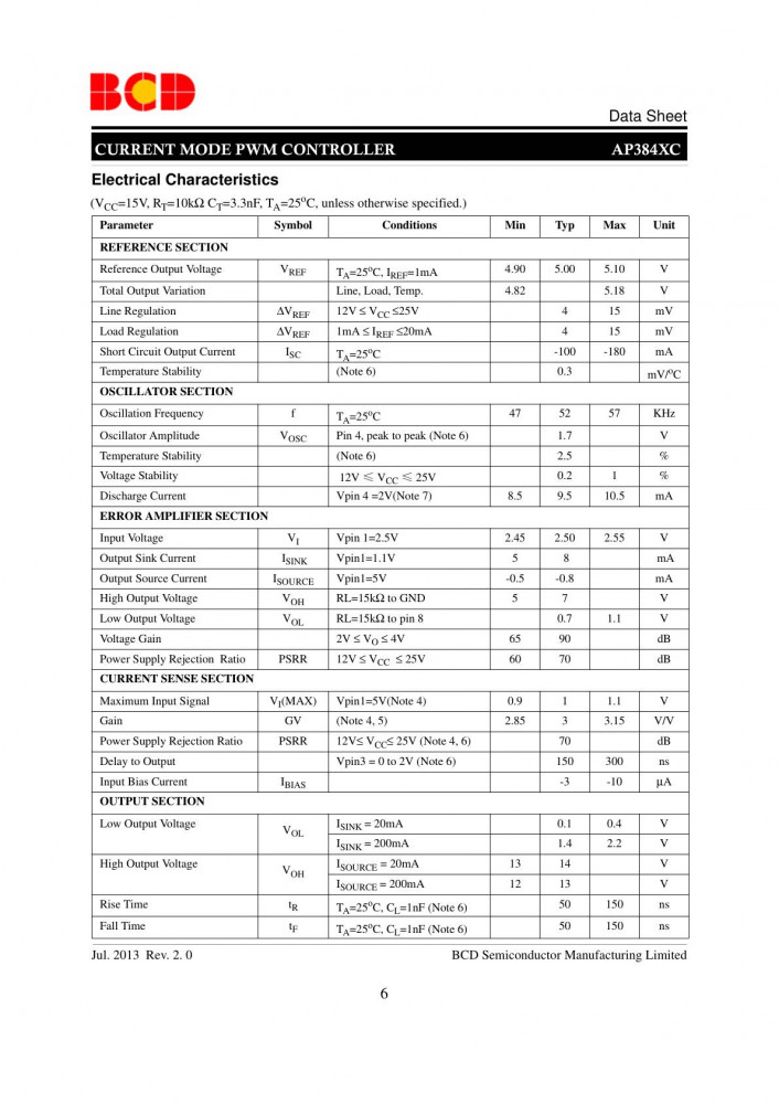 AP3844CMTR-E1 datasheet page 6