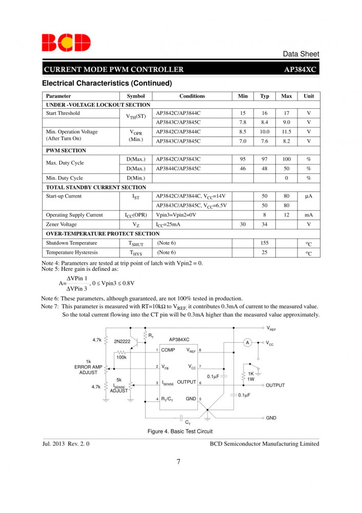 AP3844CMTR-E1 datasheet page 7