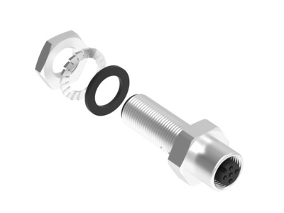 Mini-Change Solder Cup Connector, Male Contacts, Internal Threads, 5 Poles, meets NMEA 2000®
