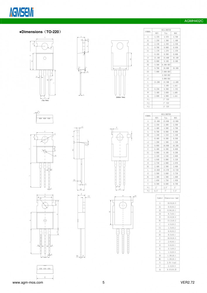 AGMH402C typical characteristics page 2