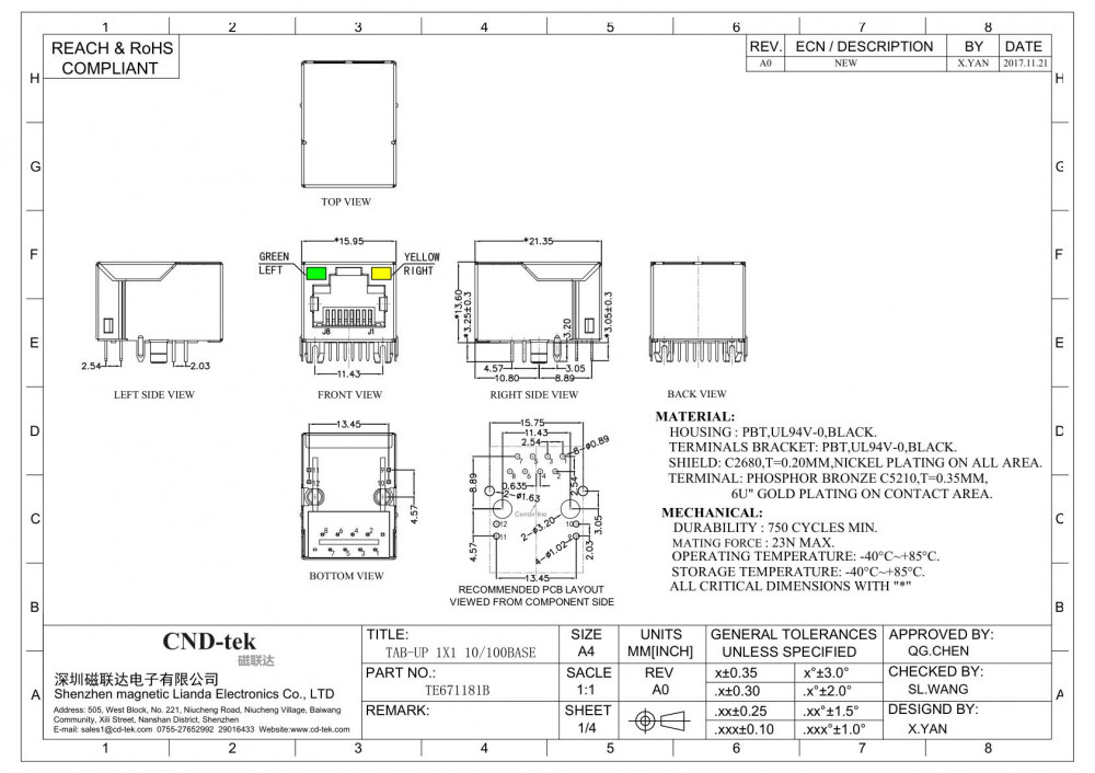 TE671181B drawing page 1