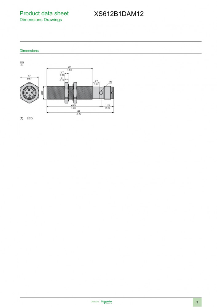 XS612B1DAM12 technical document page 3