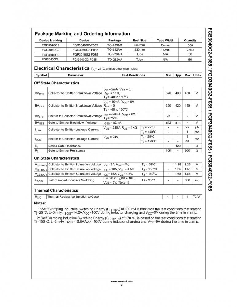 FGI3040G2-F085 datasheet page 3