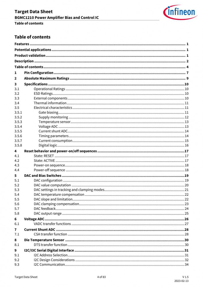 BGMC1210 datasheet page 4