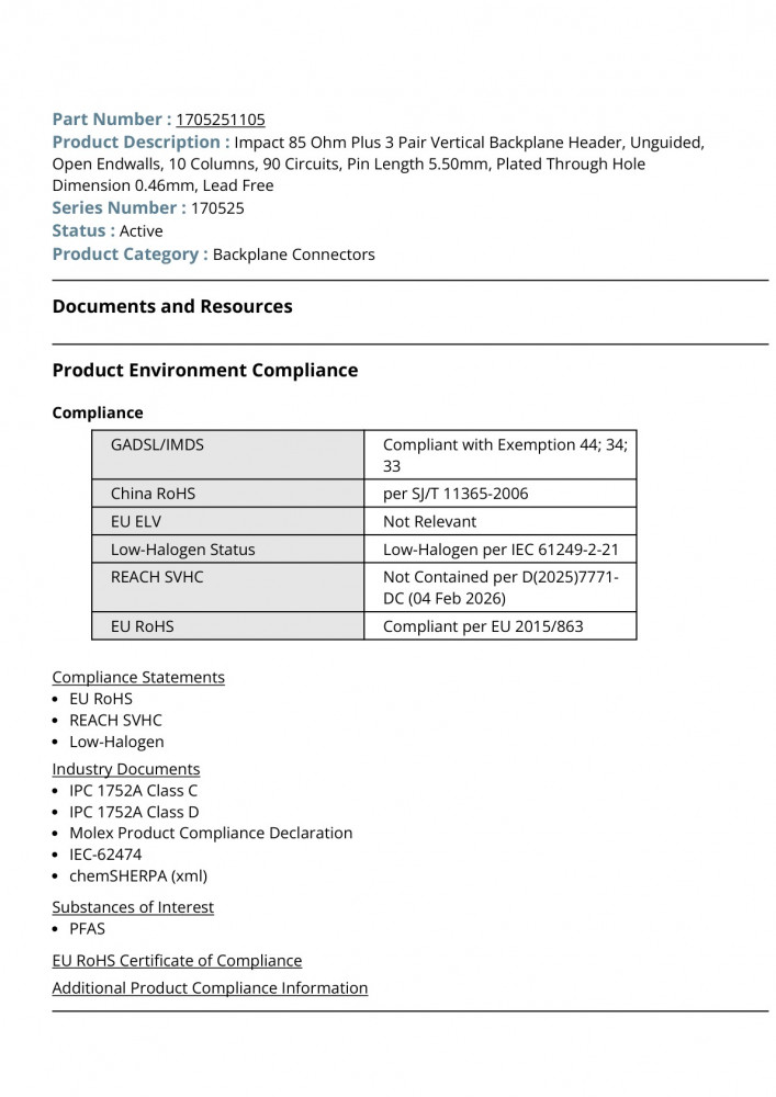 Product document image, page 1