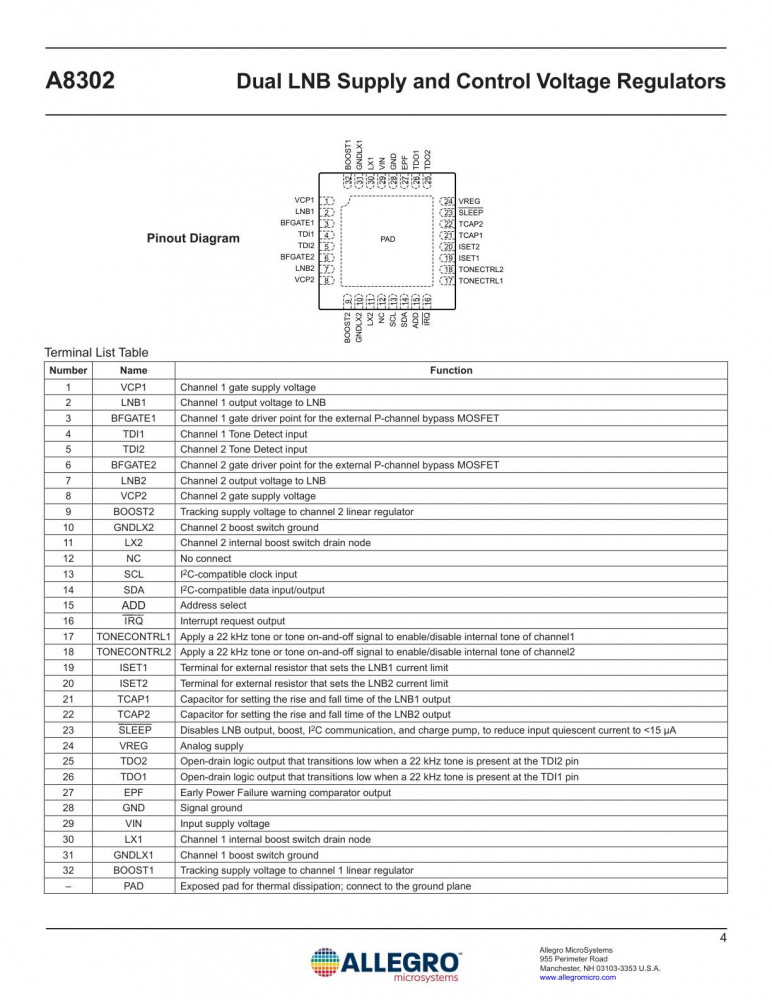 A8302 technical document page 4