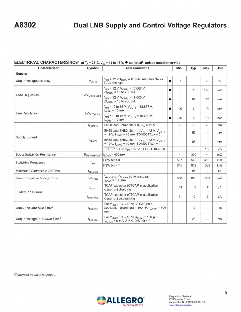 A8302 technical document page 5
