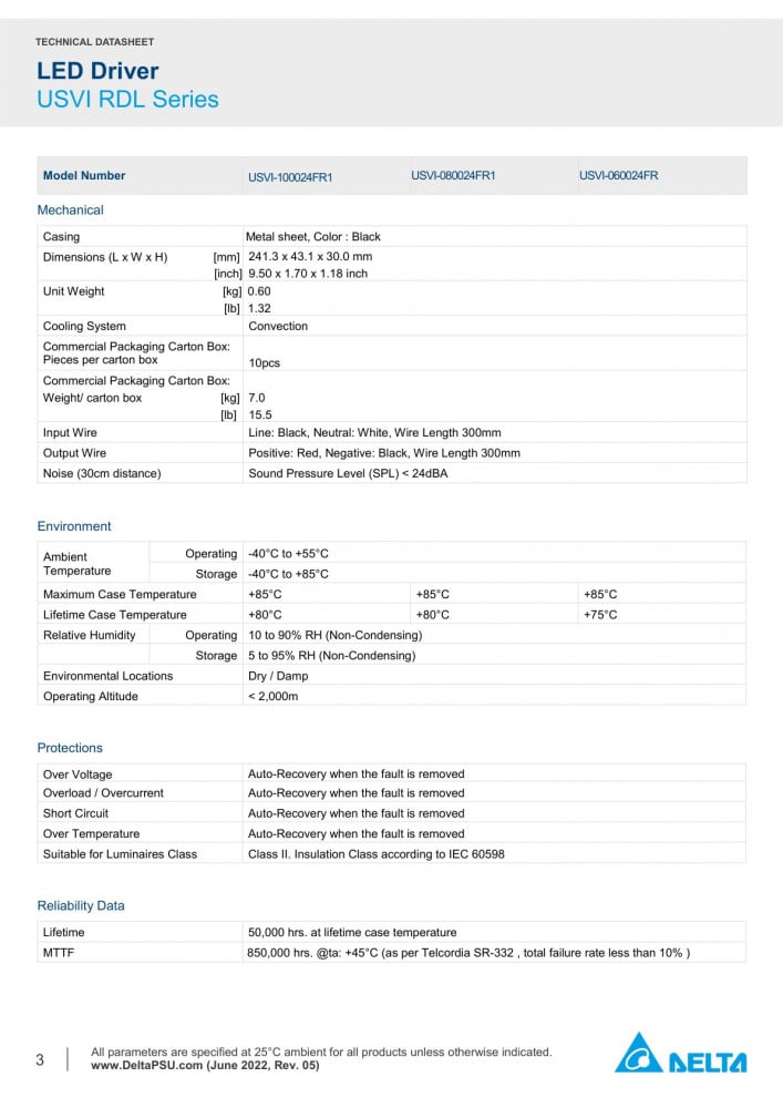 USVI RDL datasheet page 3