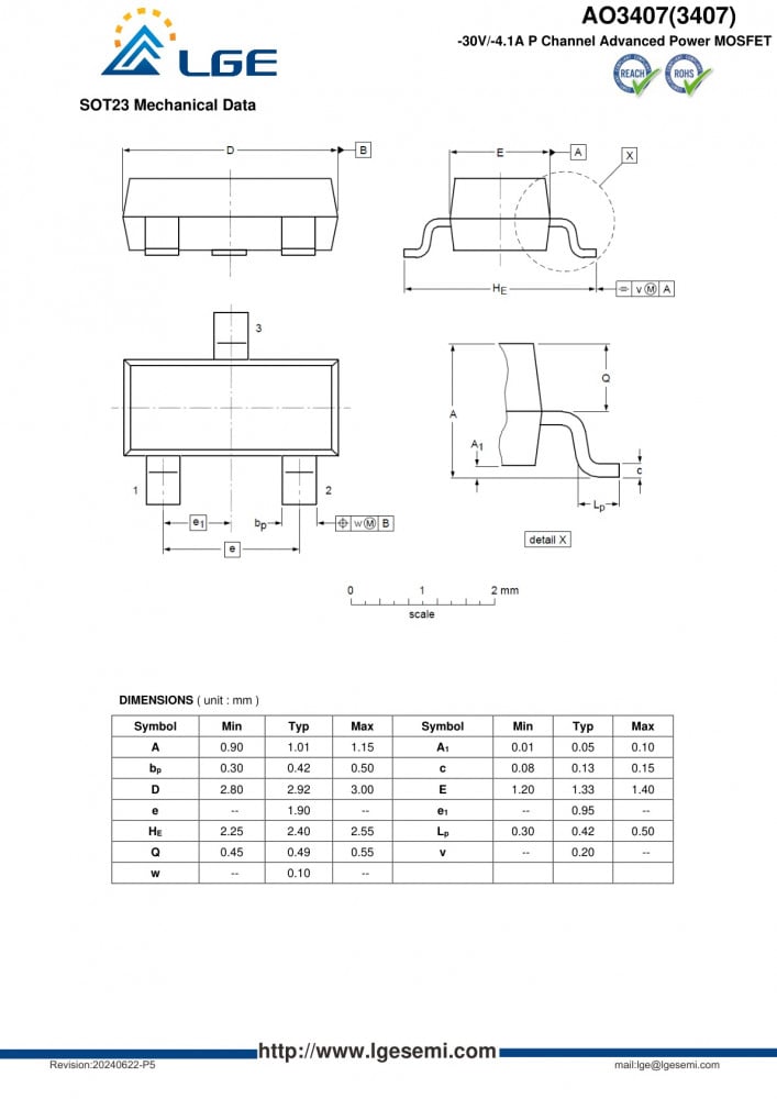 LGE 3407 datasheet page 5