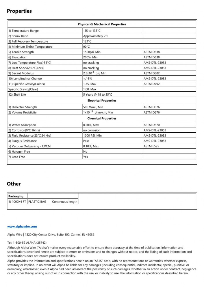 Alpha Wire FIT-221-3/16 specification page 2