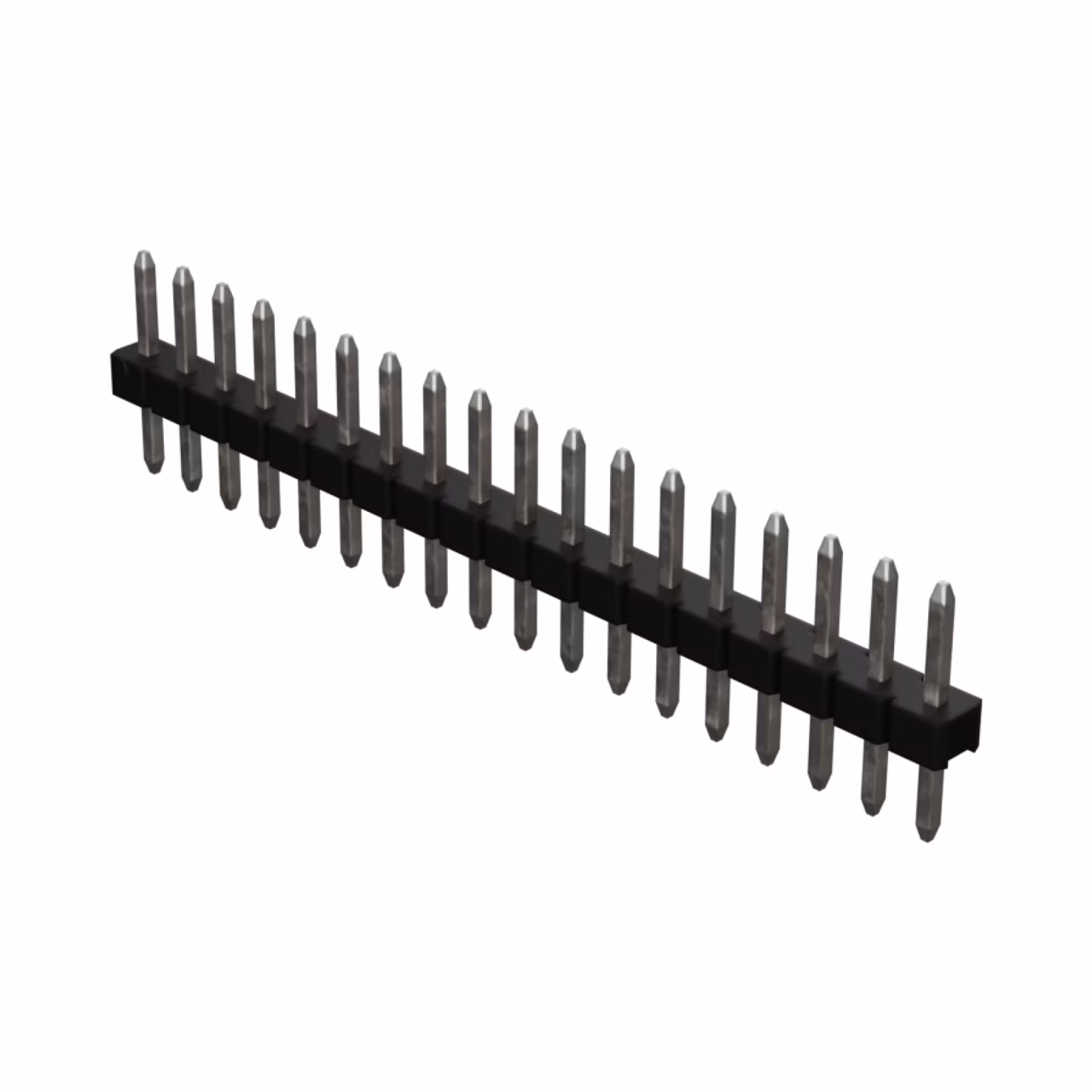 2.00mm Pitch Milli-Grid Header, Vertical, Through Hole, Breakaway, 18 Circuits, 2.50µm Tin (Sn) Plating, Mating Pin Length 3.70mm, Tail Length 3.00mm, Lead-Free for sale
