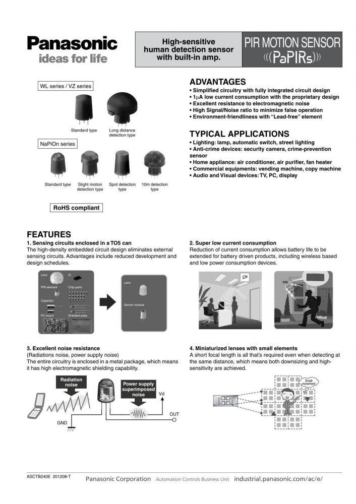 AMN34112 technical document page 1