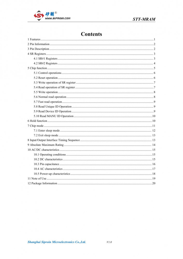 PM004MNIB datasheet page 2