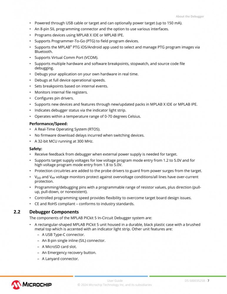 PG164150 documentation page 7