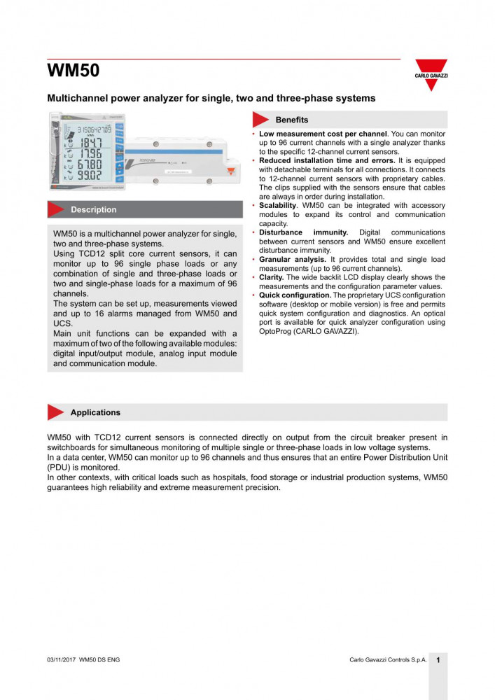 Technical document page 1