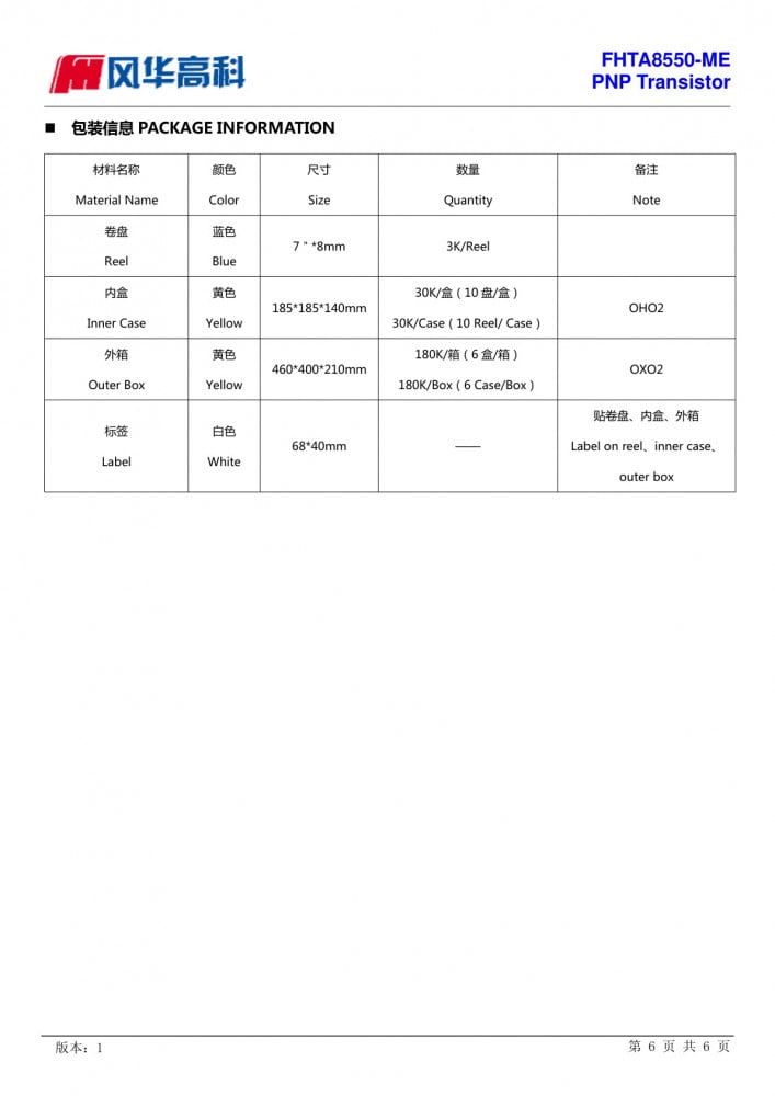 FHTA8550Y-ME datasheet page 6