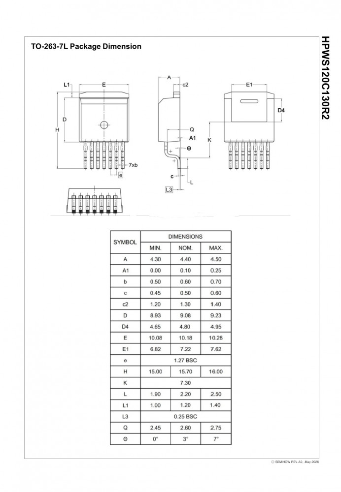 HPWS120C130R2 datasheet page 7