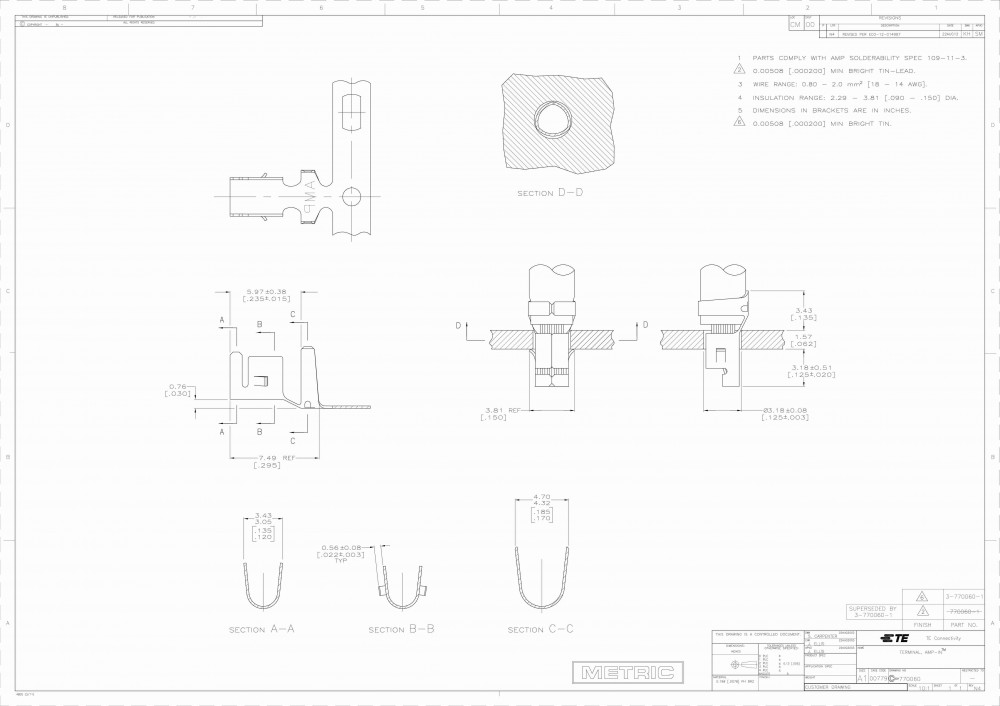 TE Connectivity 3-770060-1 technical drawing preview