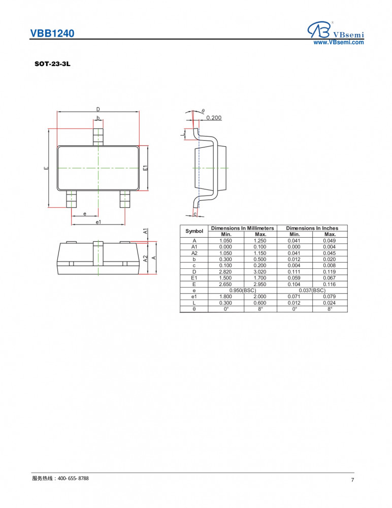 VBB1240 datasheet page 7