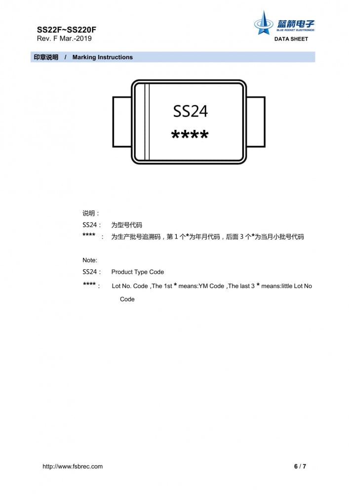 SS210F datasheet page 6