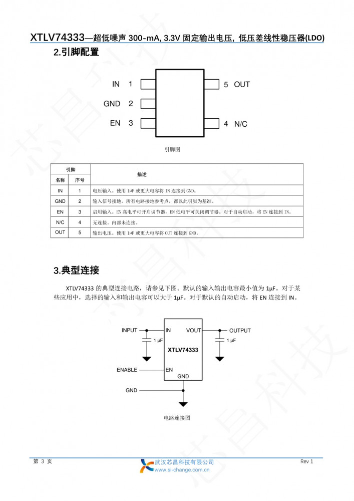 XTLV74333-XC datasheet page 3