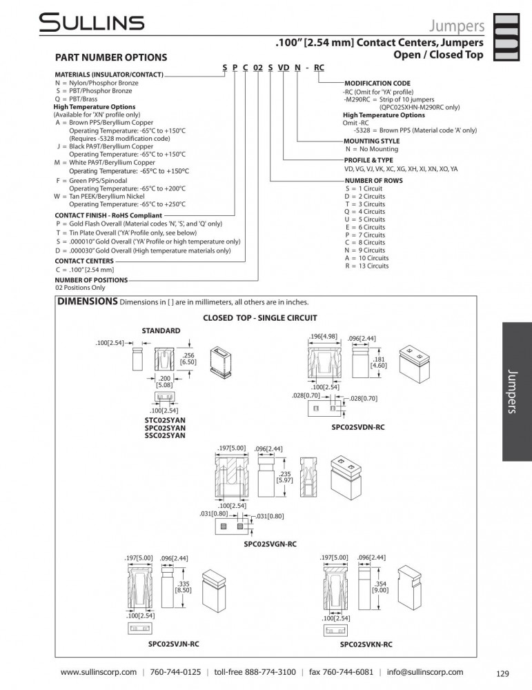 LEA NETWORKS jumper family technical document, page 2