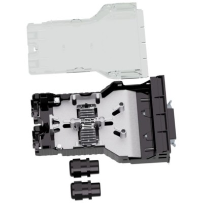 Linkeo C+ - Fiber Optic Connection Cassette for 632941 Panel - Sliding Front Extraction - LC/SC/MTP Compatible for sale