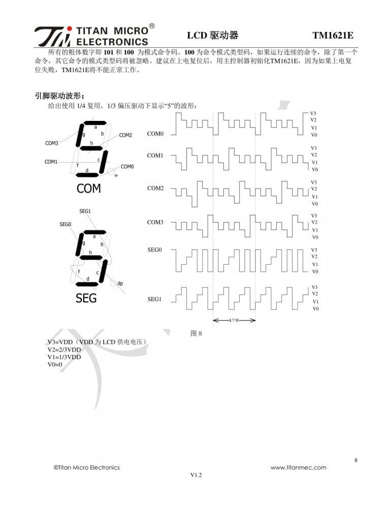 TM1621E datasheet page 8