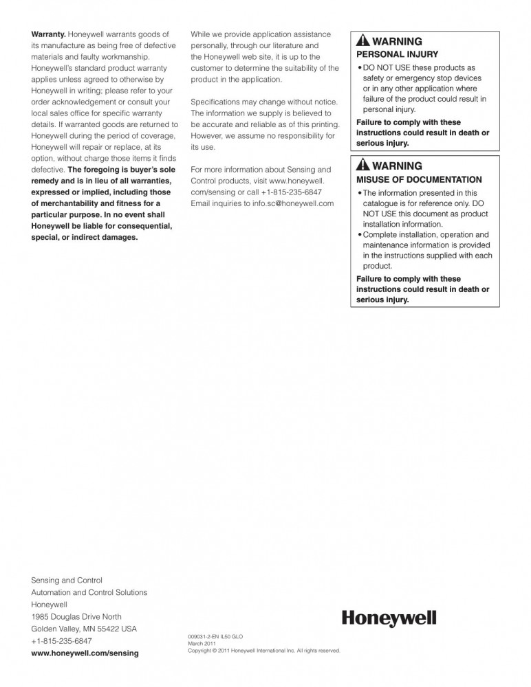 Honeywell thermostat line guide page 9