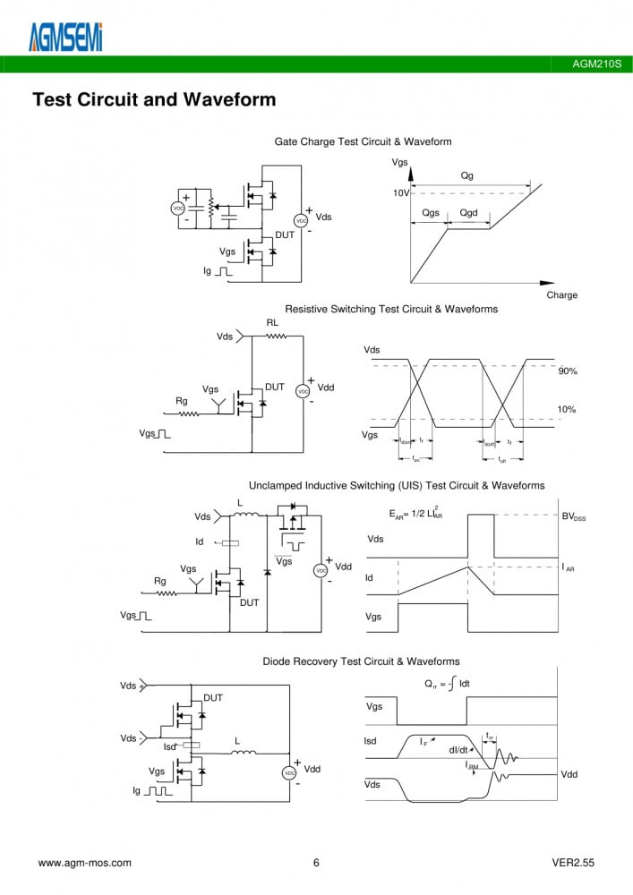 AGM210S datasheet page 6