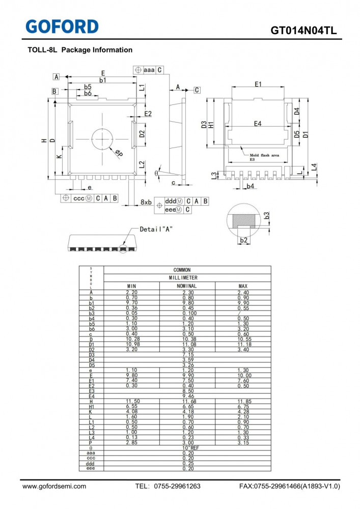 GT014N04TL datasheet page 6
