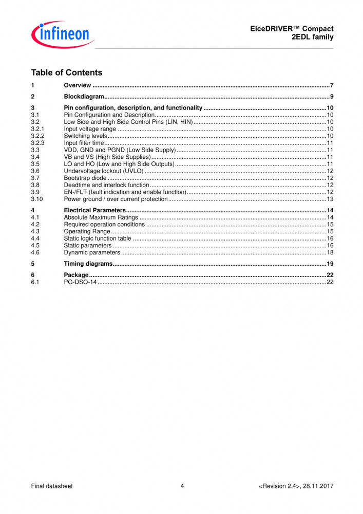 2EDL23N06PJXUMA1 datasheet page 4