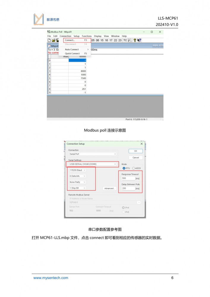 LLS-MCP61 technical document page 6