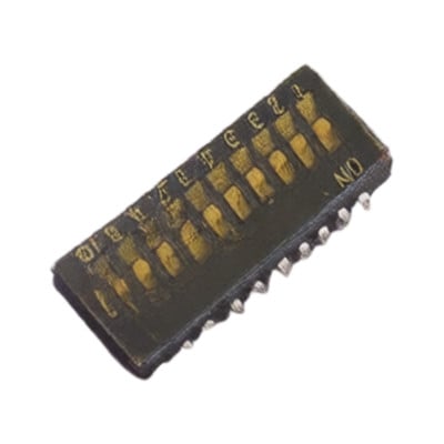 DORABO DMH-4P-BK-TR DIP Switch – Black, Tape & Reel