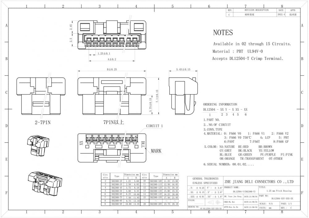 DLL 502380 series document page 6