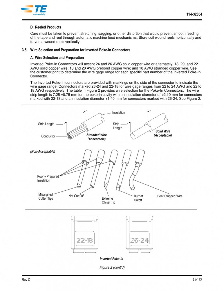 TE Connectivity 2213189-1 technical document page 3