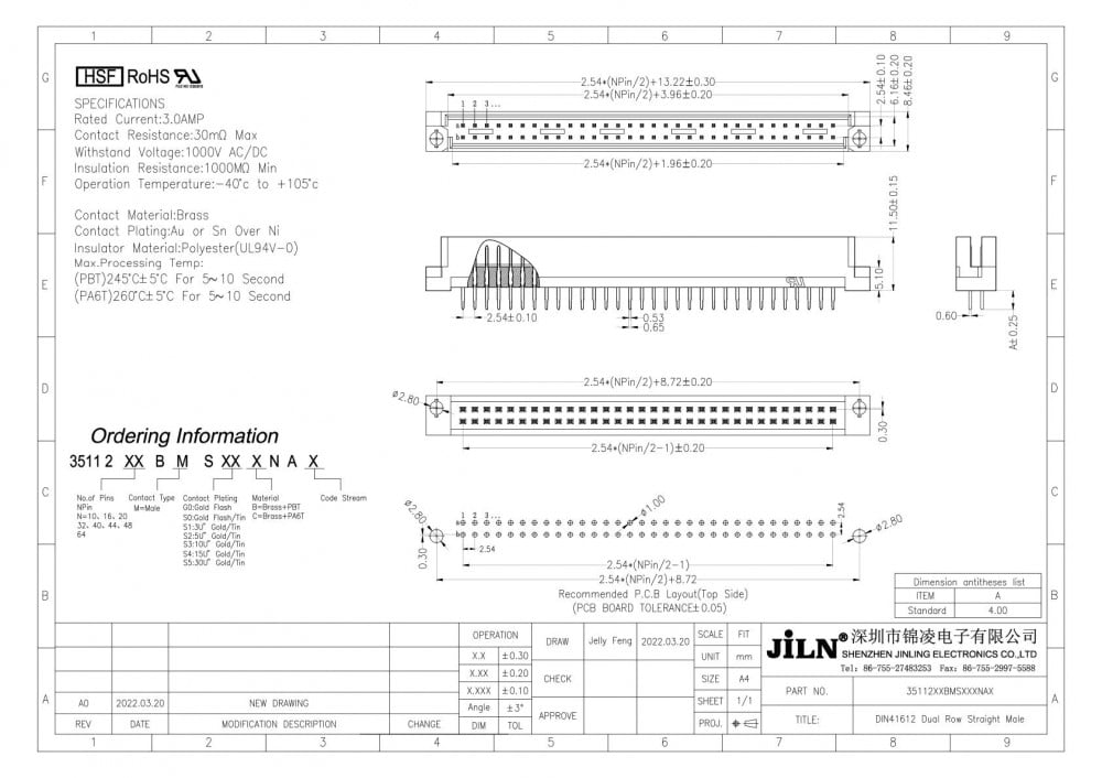 JILN 3511248BMSS0BNA1 technical document