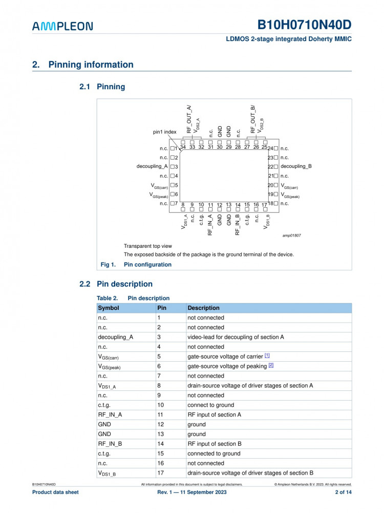 B10H0710N40D datasheet page 2