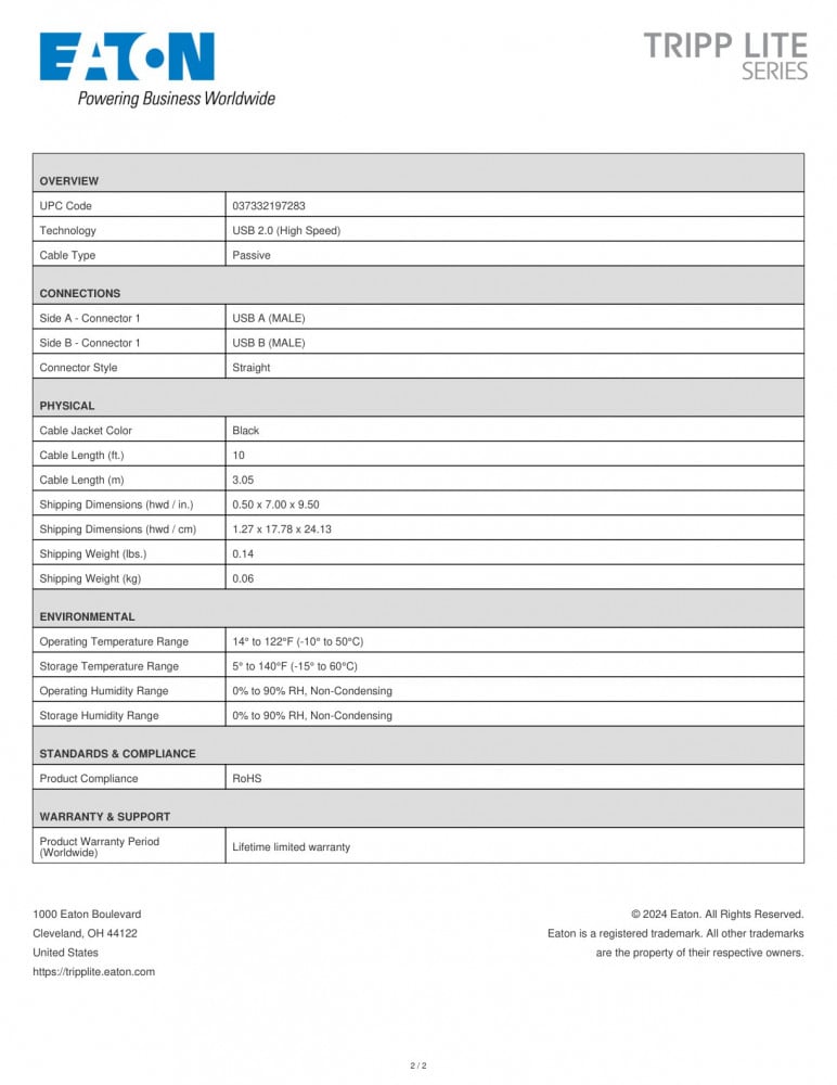 U022-010-COIL technical document page 2