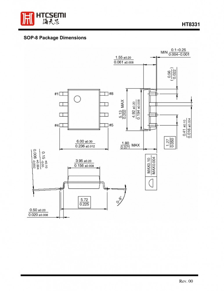 HT8331ARZ datasheet page 4