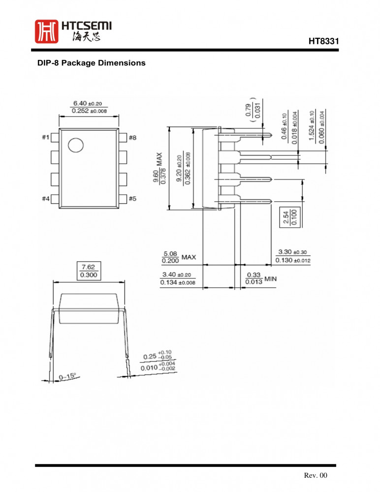 HT8331ARZ datasheet page 5