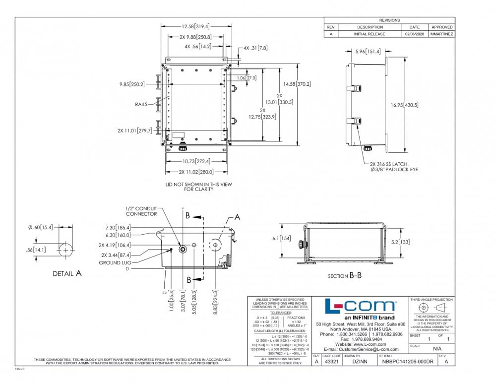 NBBPC141206-000DR technical document page