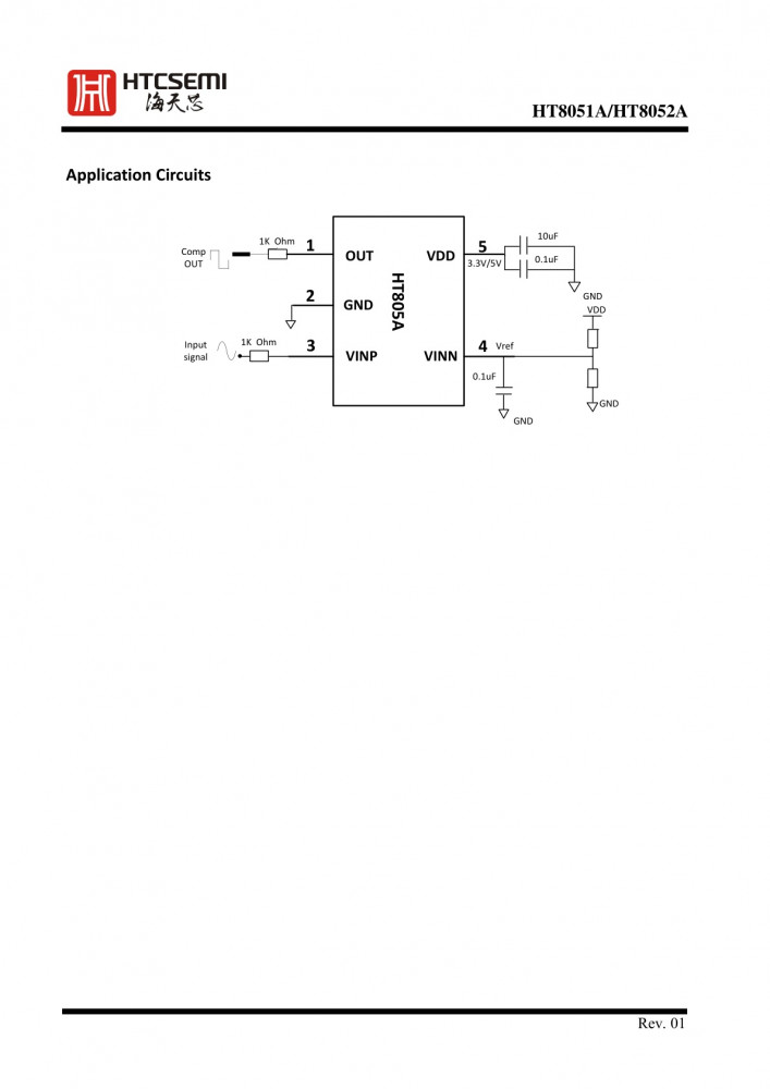 HT8052ARZ technical document page 5