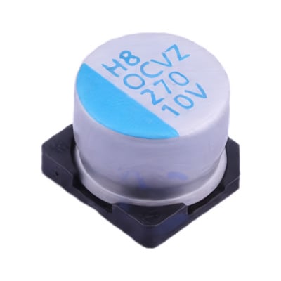 Lelon OVZ471M1ATR-1008 Aluminum-Polymer Capacitor